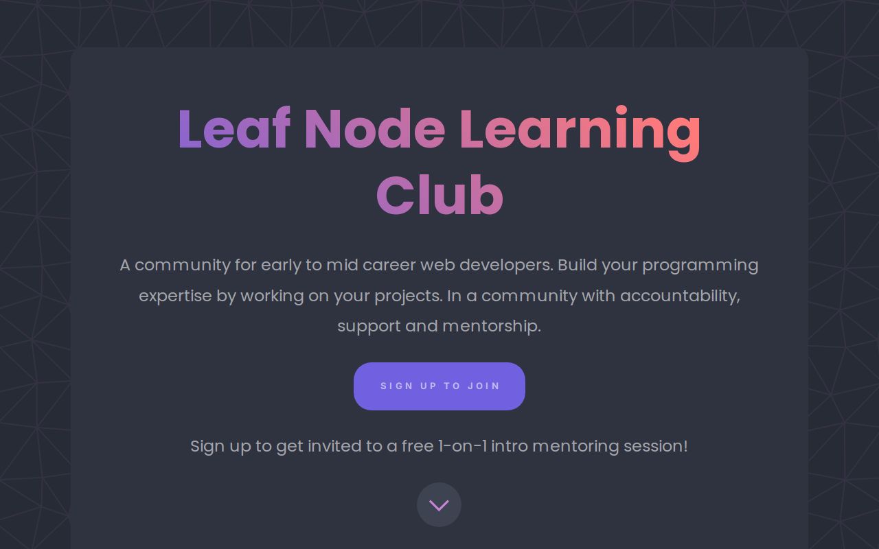 Leaf Node Learning Community